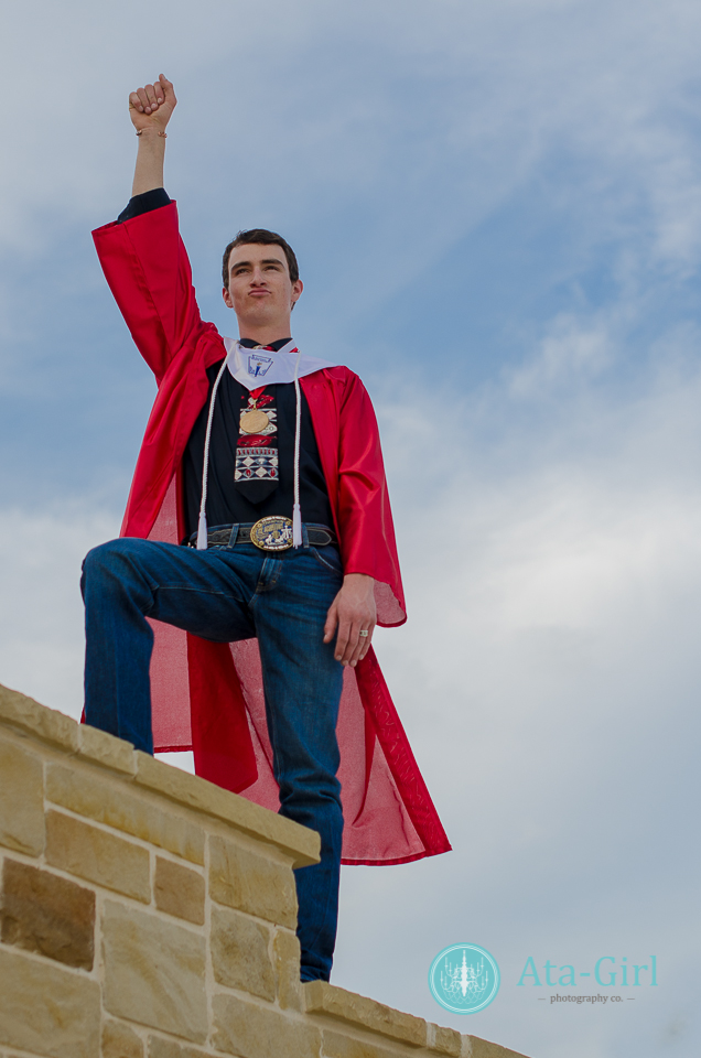 Trash the Graduation Gown Session | San Antonio Custom Senior Portrait ...