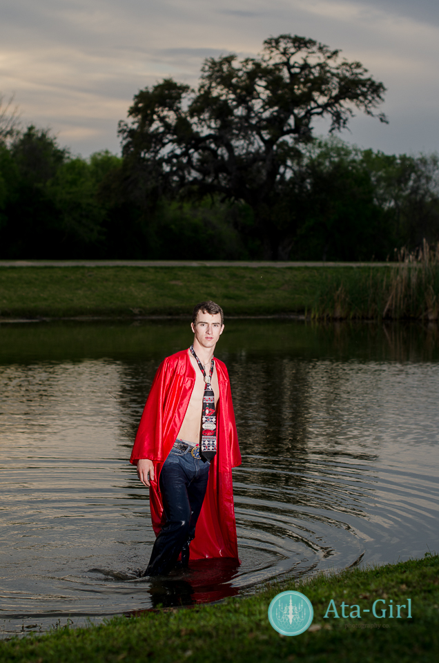 Trash the Graduation Gown Session | San Antonio Custom Senior Portrait ...