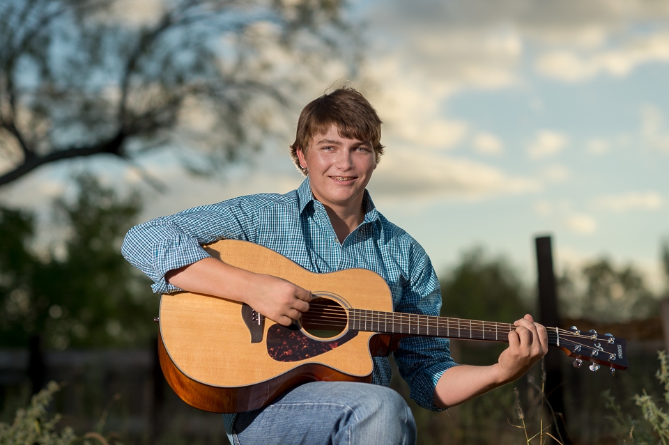 Country Boy Senior Session - San Antonio Wedding Photographers