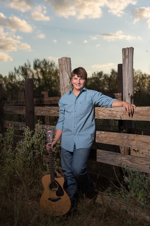 Country Boy Senior Session - San Antonio Wedding Photographers