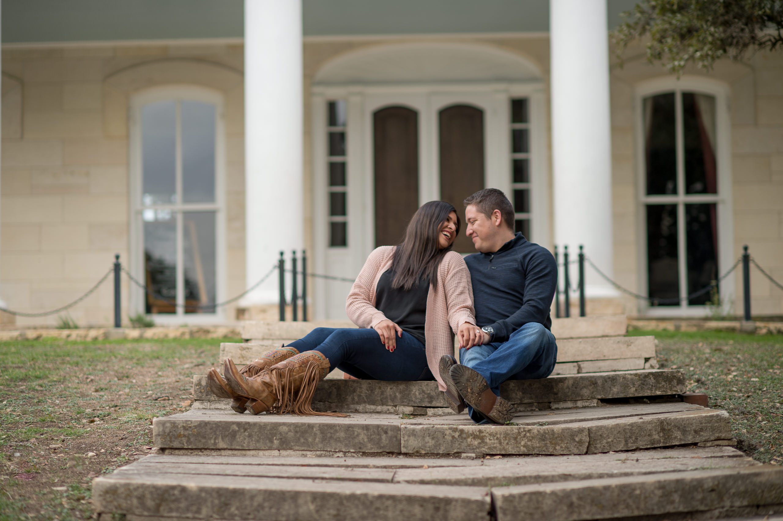 Denman Estate Engagement - San Antonio Wedding Photographers